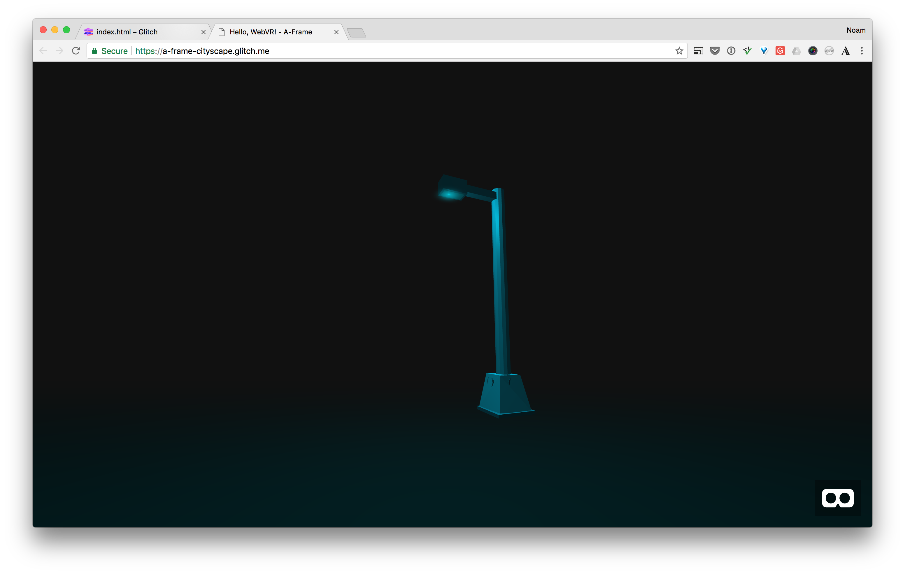 How to Create Moods in WebVR with A-Frame and Sketch - Ottifox